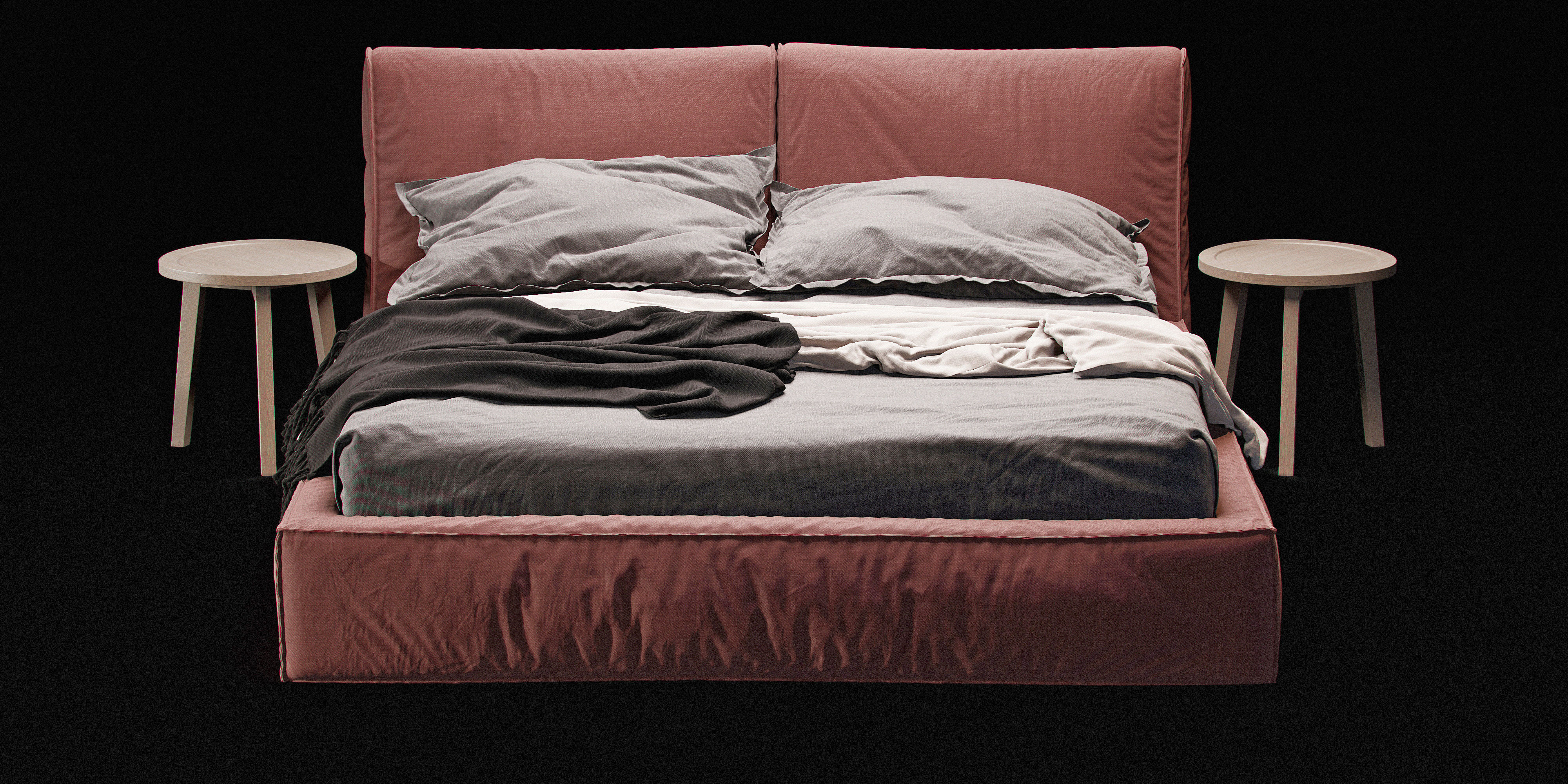 Twils Ada bed 3D model | CGTrader