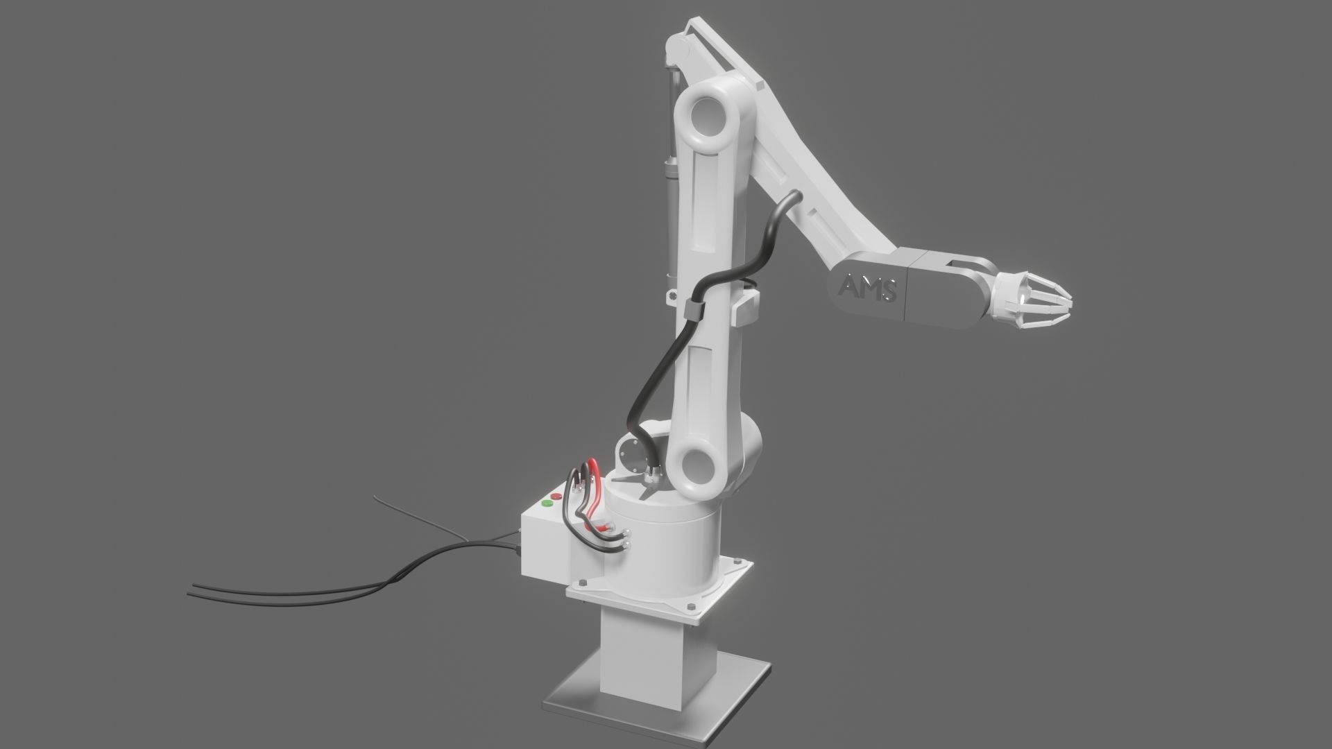 Robotic Arm Rigged 3D Model 3D model rigged | CGTrader