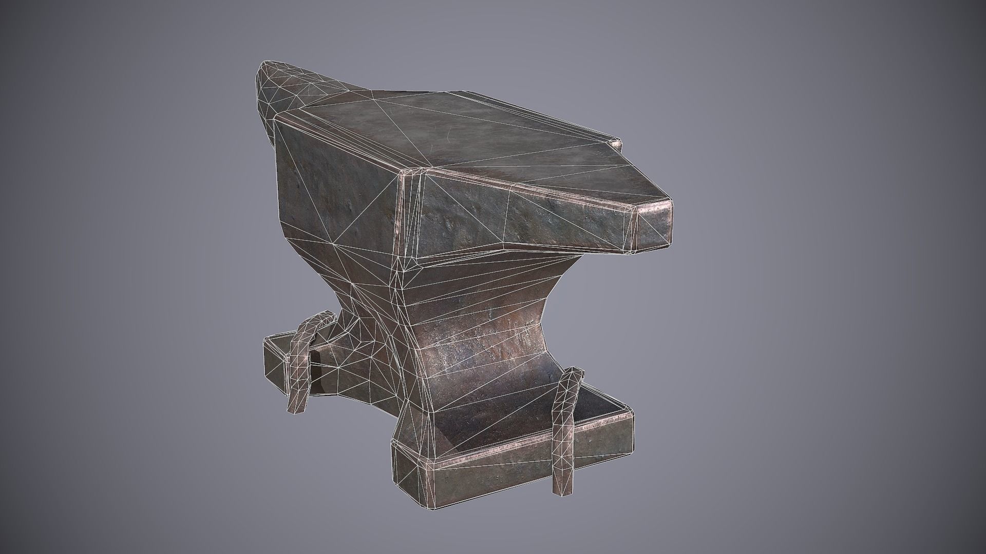 3D model Anvil Medieval VR / AR / low-poly | CGTrader