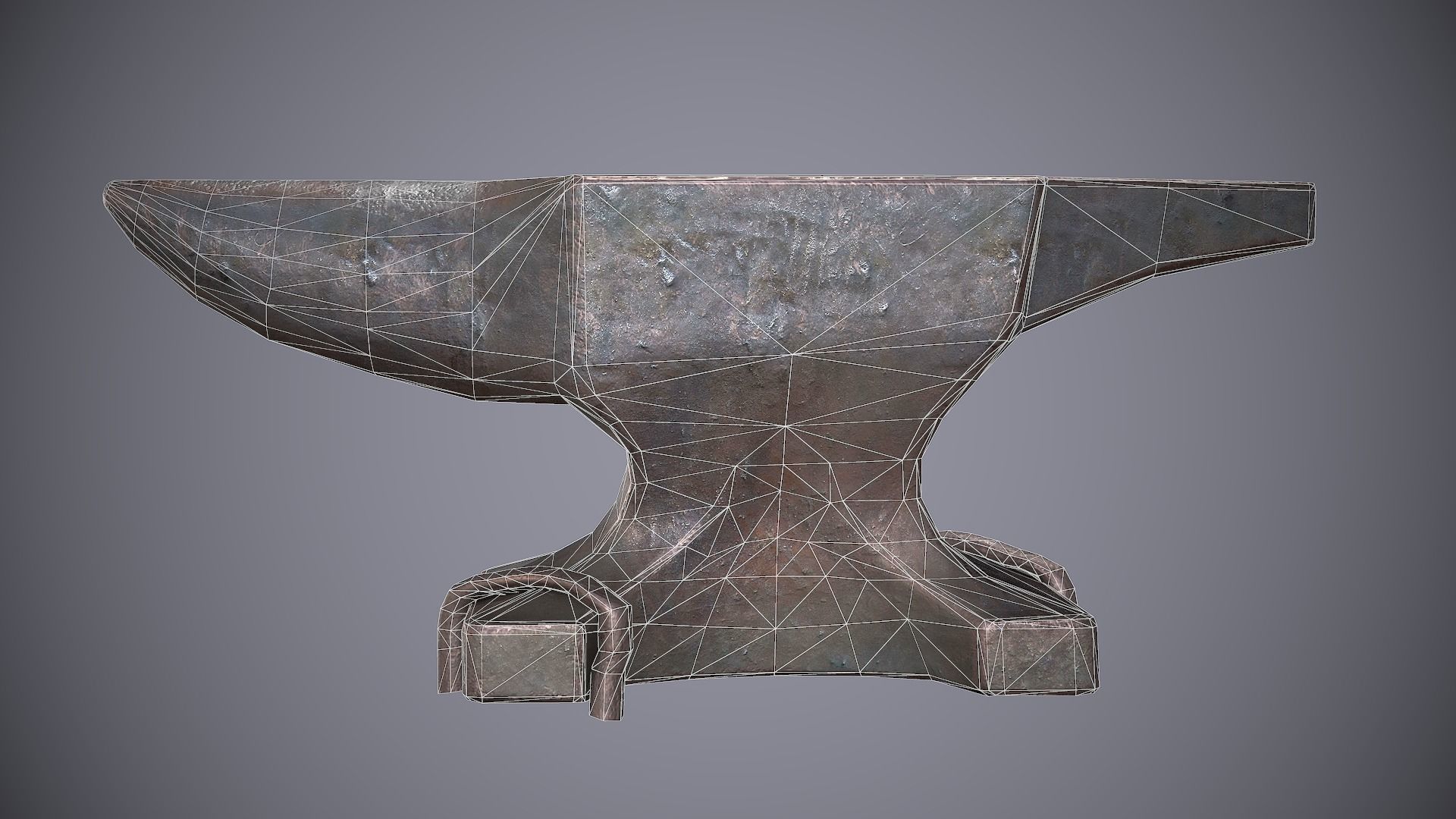 3D model Anvil Medieval VR / AR / low-poly | CGTrader