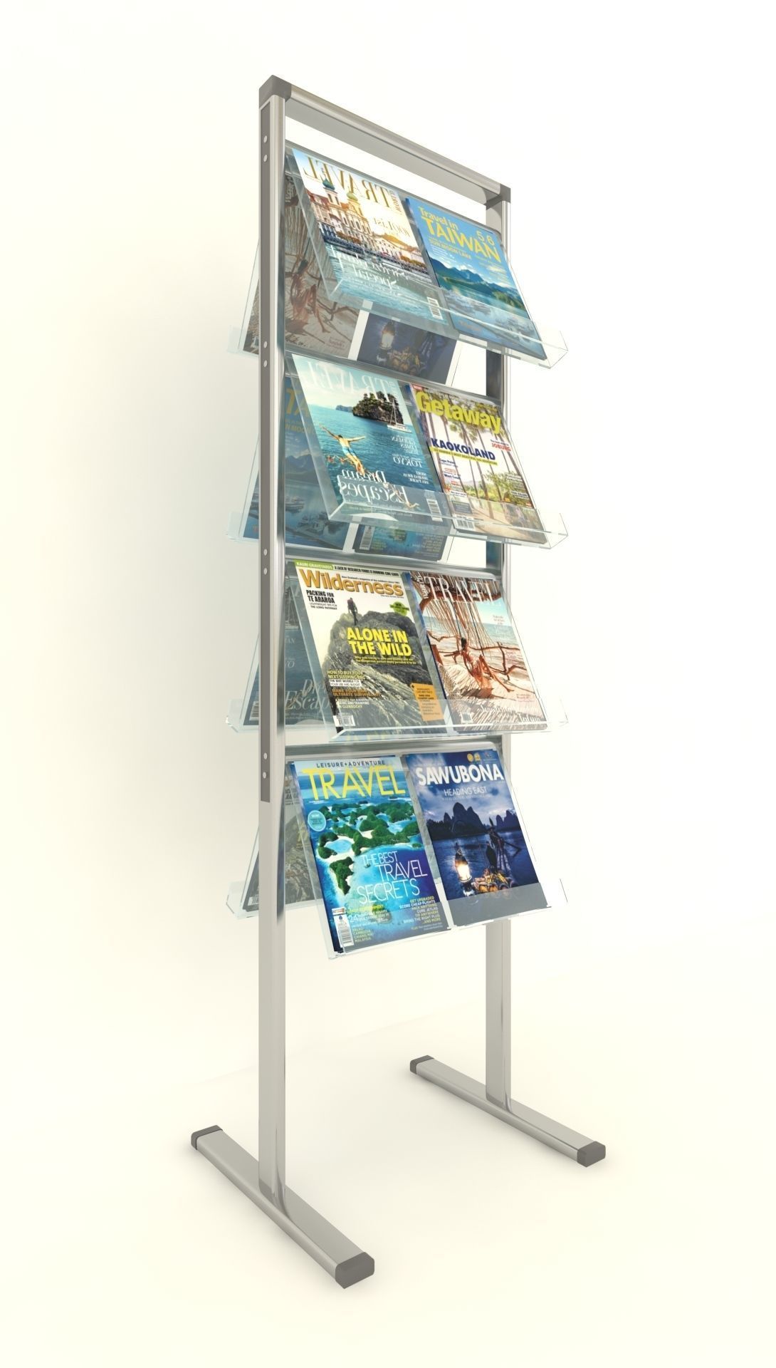 Brochure Stand 3D model | CGTrader