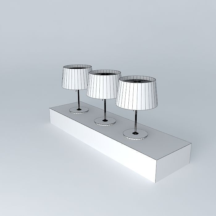 Kulla Table lamp 3D model | CGTrader