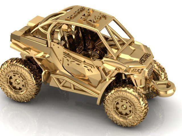 Mini RZR turbo 3D model 3D printable | CGTrader