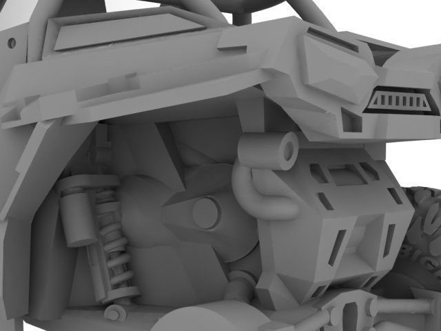 Mini RZR turbo 3D model 3D printable | CGTrader