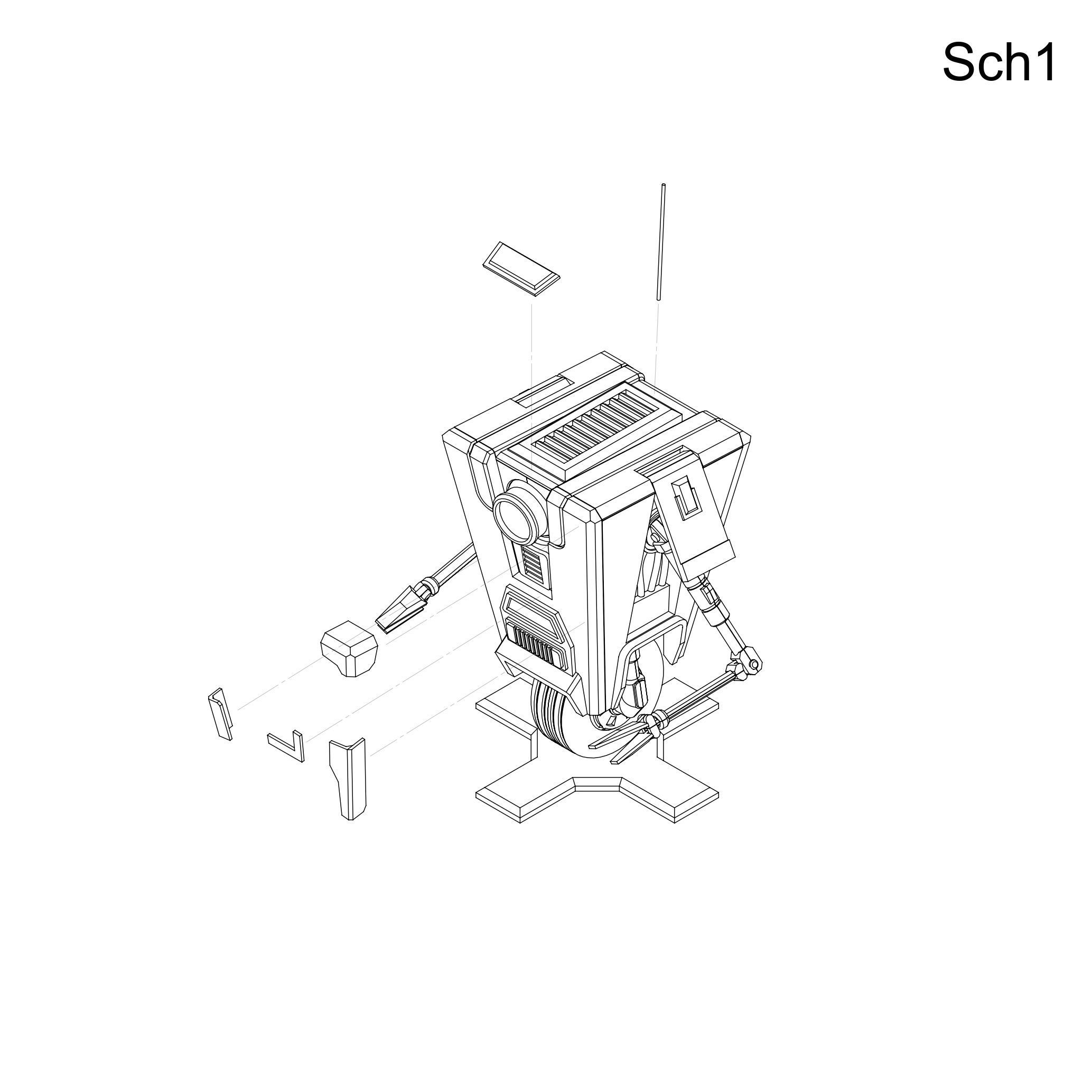 Claptrap 3D model 3D printable | CGTrader
