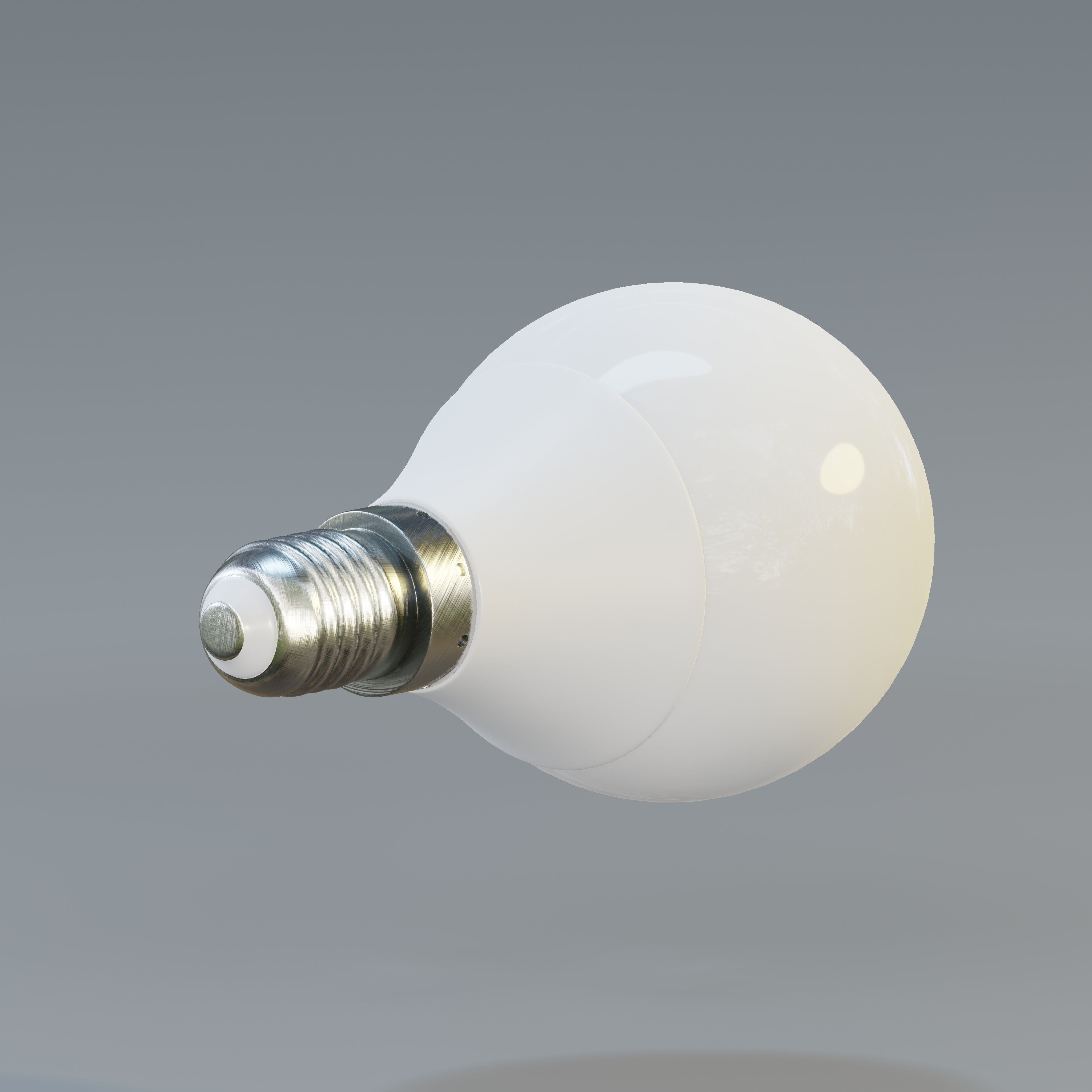 3D model LED pear shape light bulb VR / AR / low-poly | CGTrader