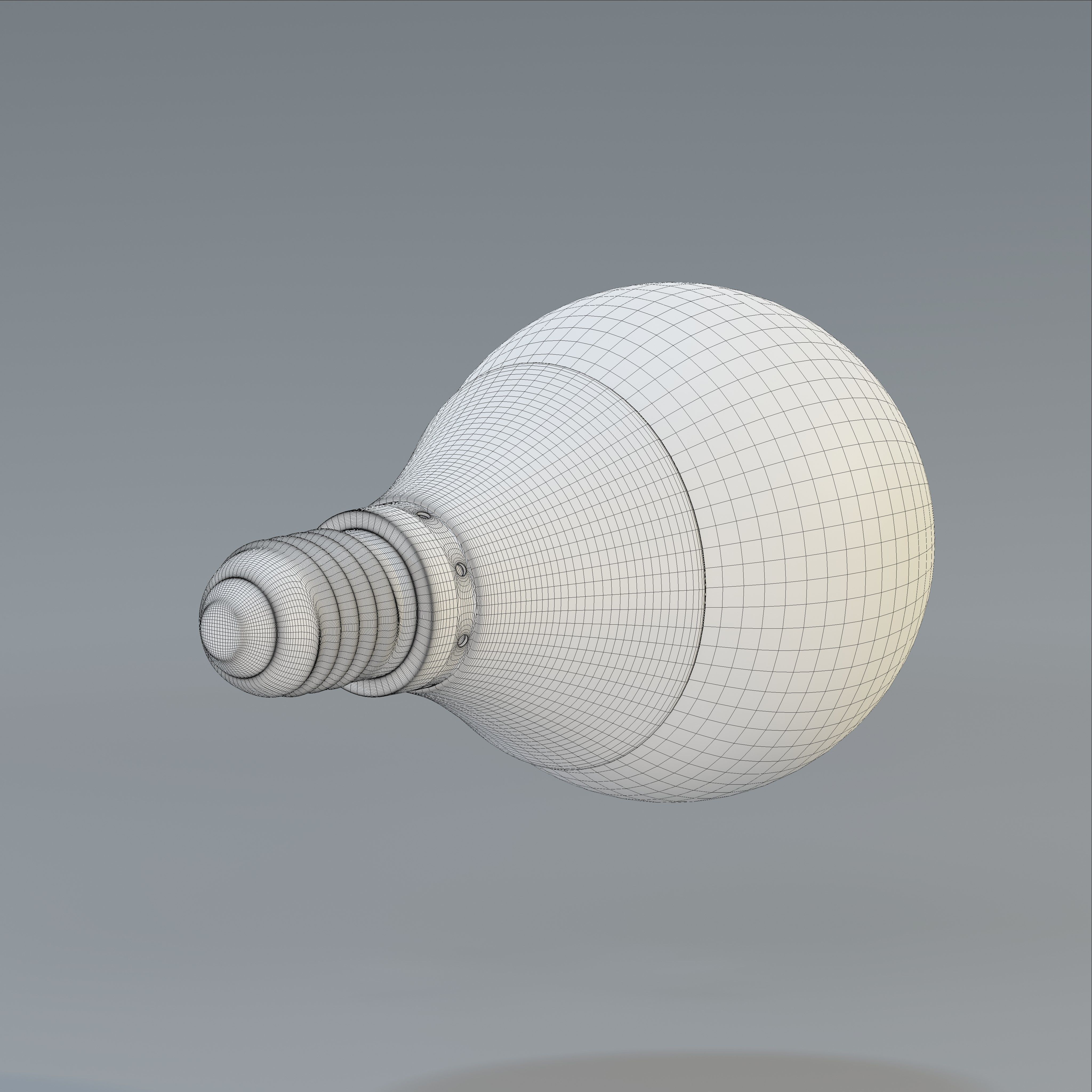 3D model LED pear shape light bulb VR / AR / low-poly | CGTrader