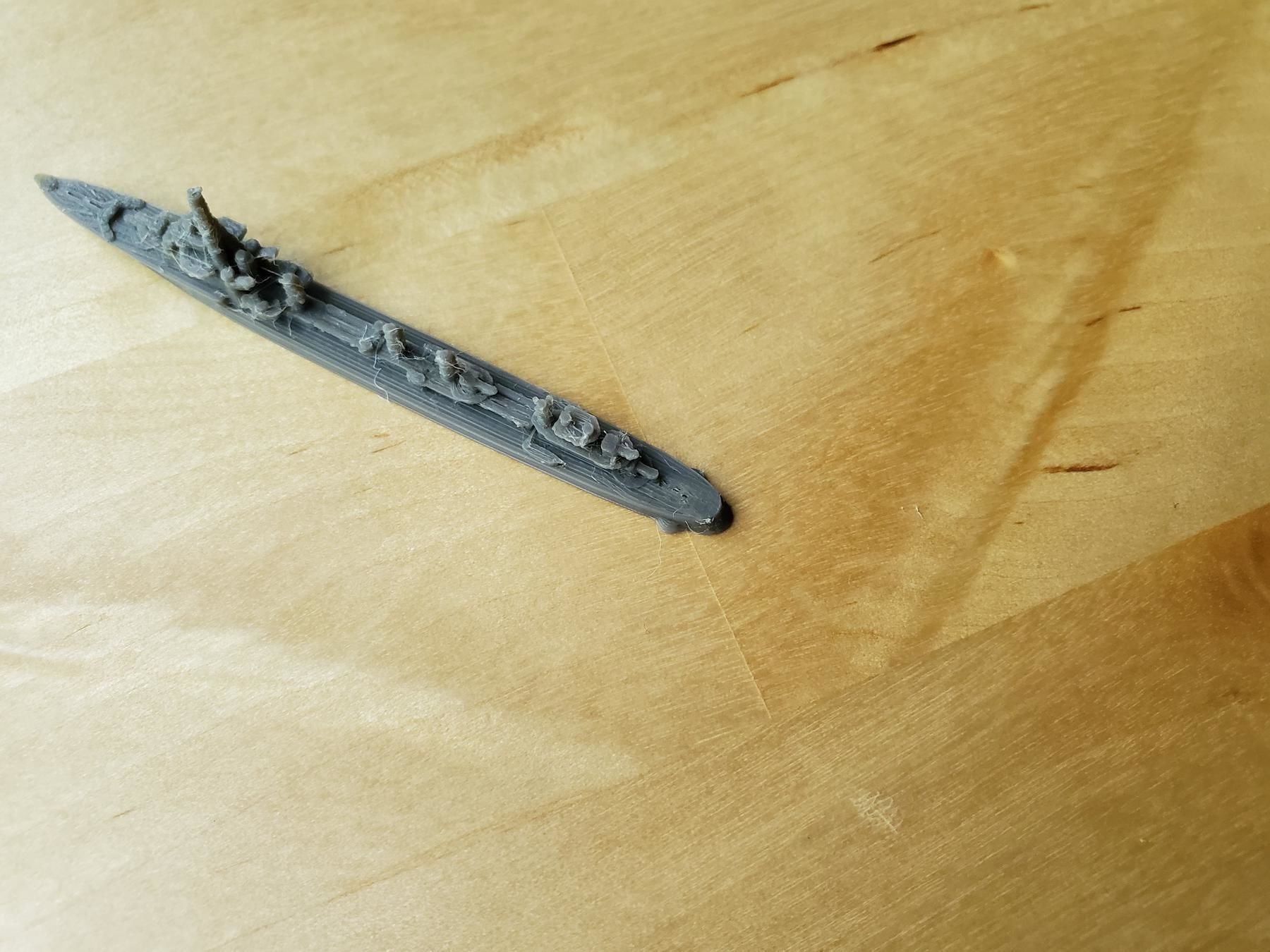 French Guepard Class Destroyer Warship 3D model 3D printable | CGTrader