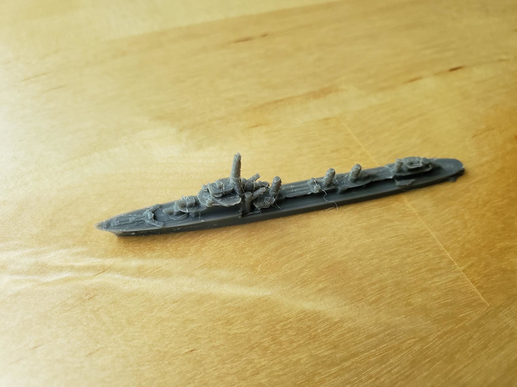 French Guepard Class Destroyer Warship 3D model 3D printable | CGTrader