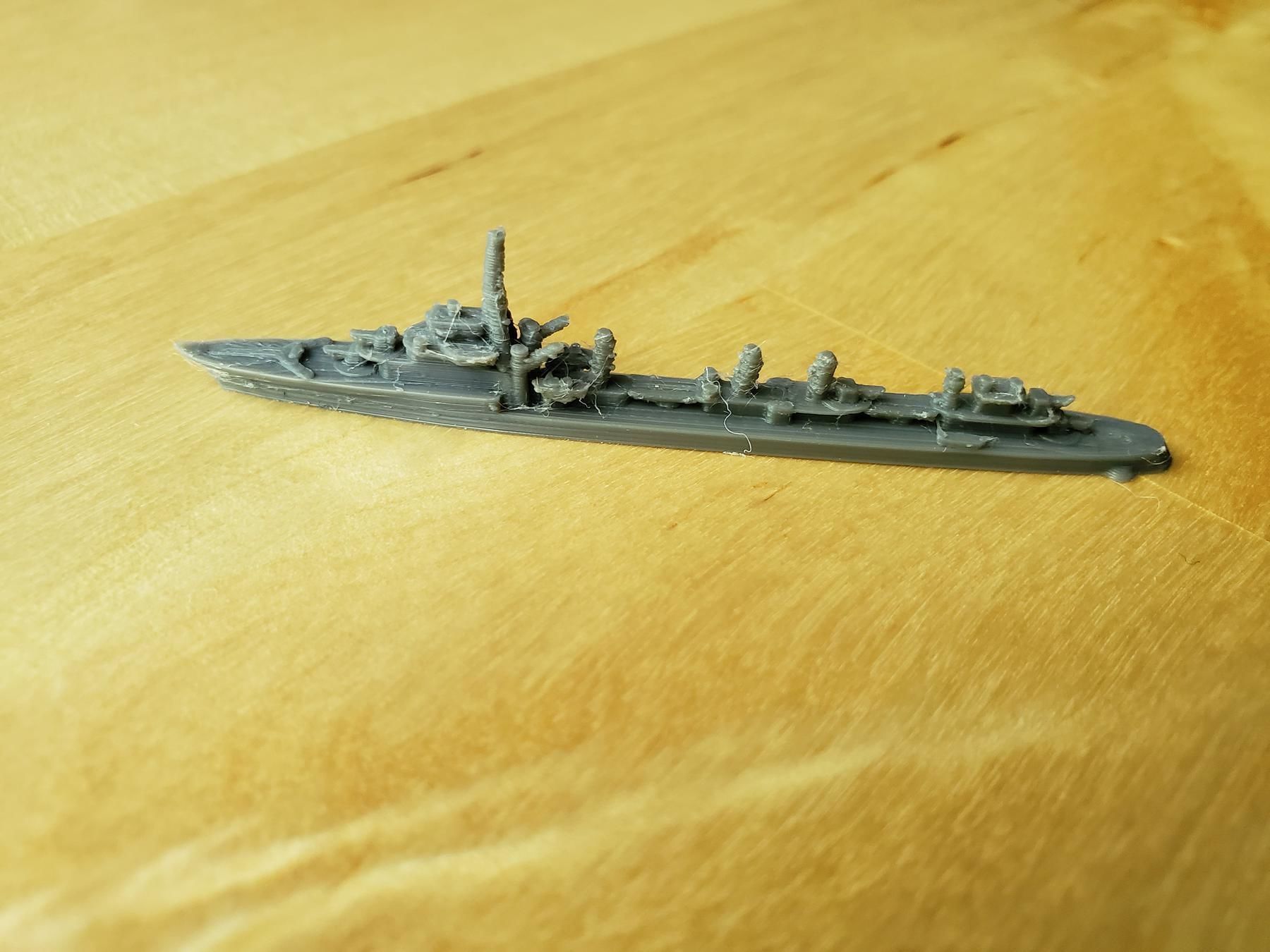 French Guepard Class Destroyer Warship 3D model 3D printable | CGTrader
