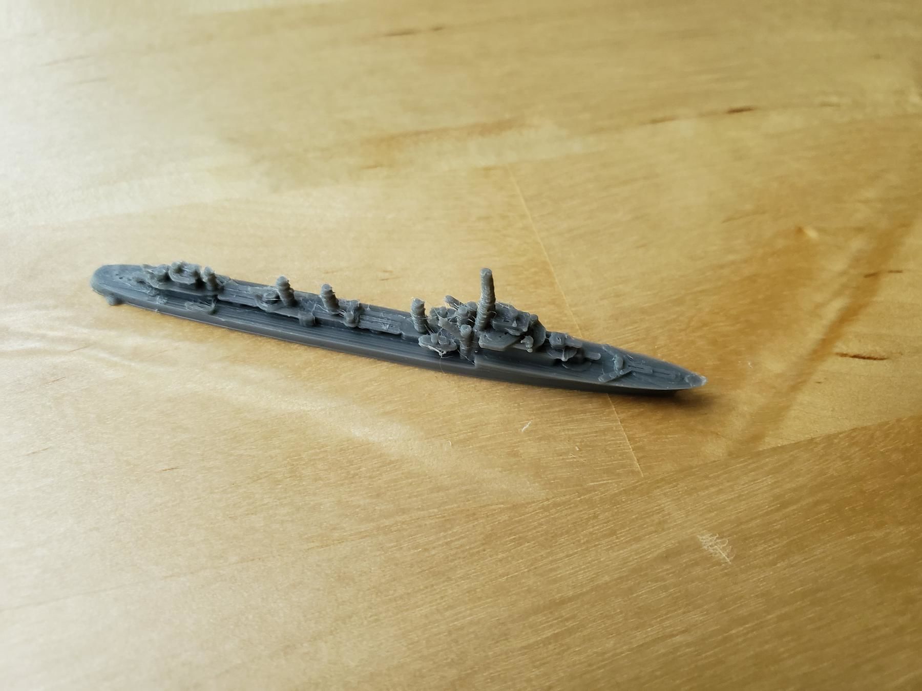 French Guepard Class Destroyer Warship 3D model 3D printable | CGTrader