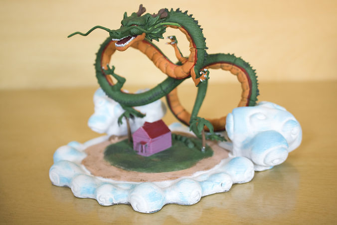 Shenlong - Shenron 3D print 3D model 3D printable | CGTrader