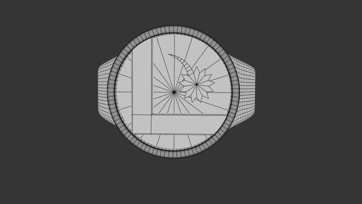 Legion of Superheroes Flight Ring 3D model 3D printable | CGTrader