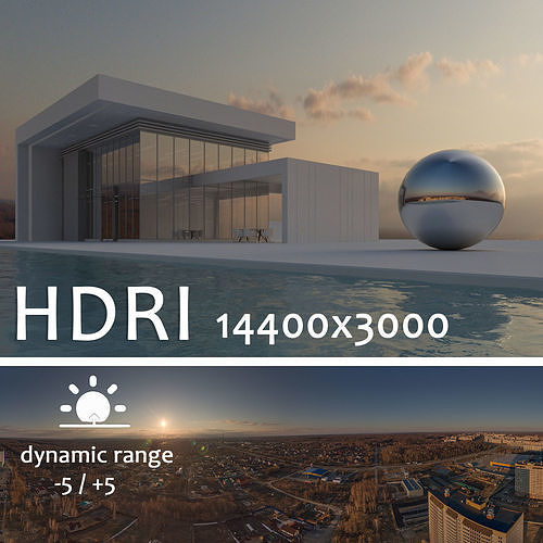 HDRI 4 with dynamic range Texture | CGTrader