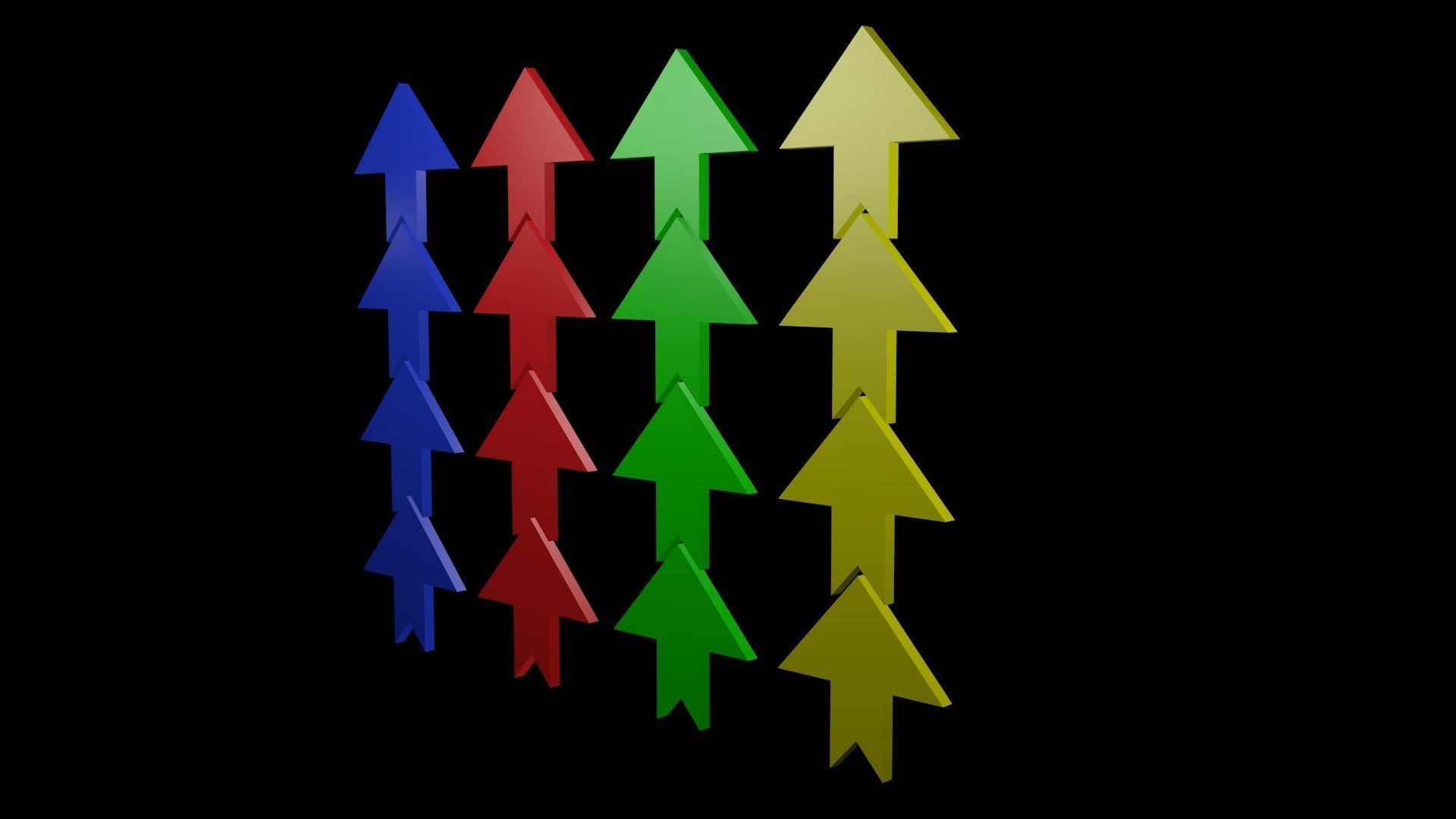 3D model Low poly arrow 25 VR / AR / low-poly | CGTrader