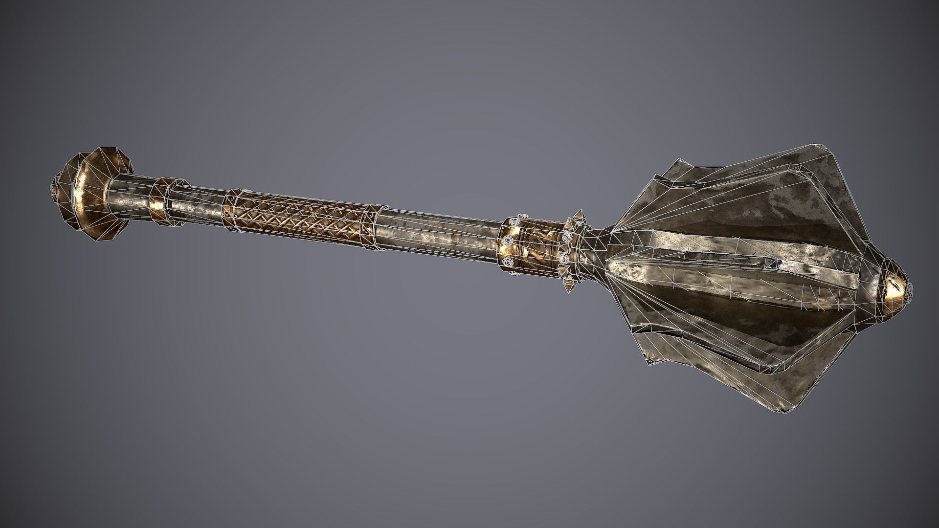 3D model East European Mace VR / AR / low-poly | CGTrader