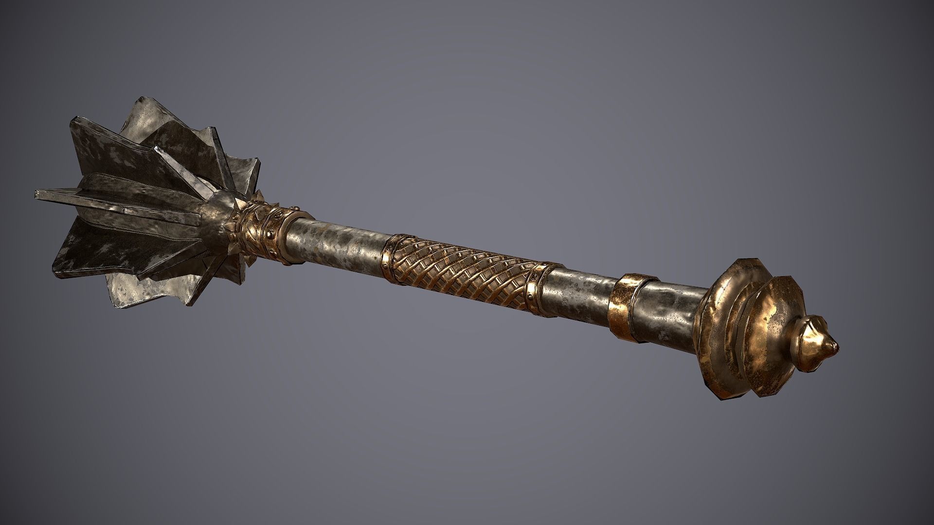 3D model East European Mace VR / AR / low-poly | CGTrader