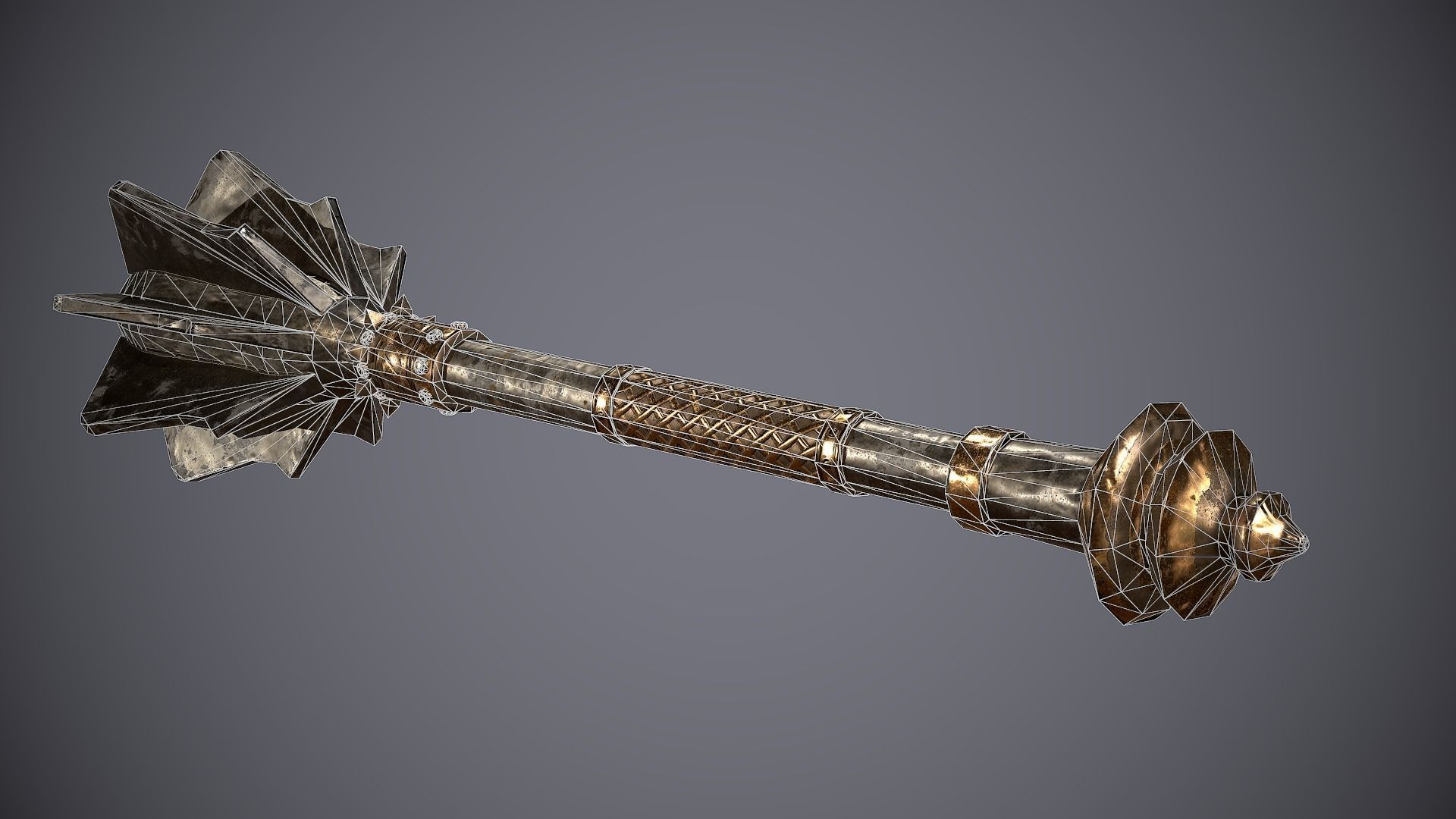 3D model East European Mace VR / AR / low-poly | CGTrader