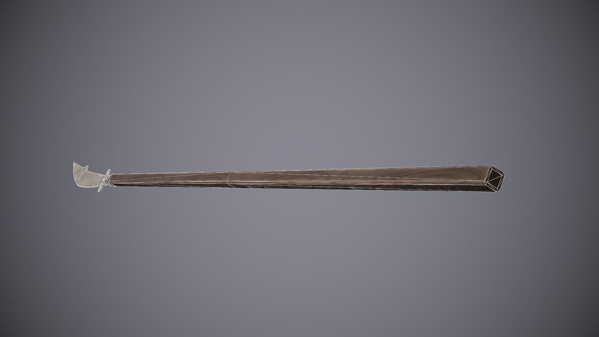 3D model Medieval Glave VR / AR / low-poly | CGTrader