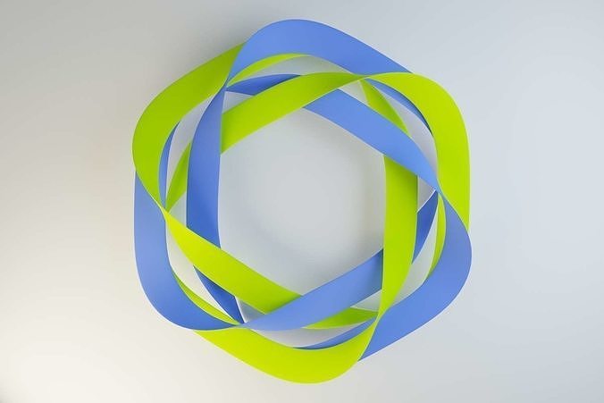 Complex Mobius strip 3D model | CGTrader