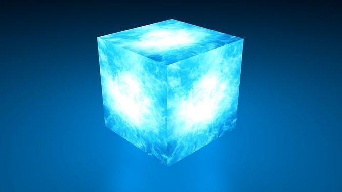 3D model Tesseract from Marvel Cinematic Universe VR / AR / low-poly ...