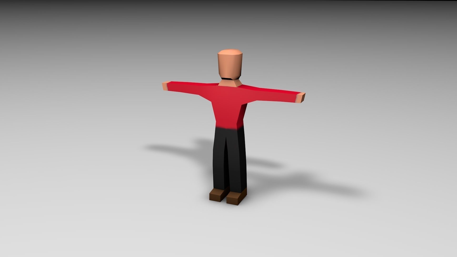 person human man free VR / AR / low-poly 3D model rigged | CGTrader