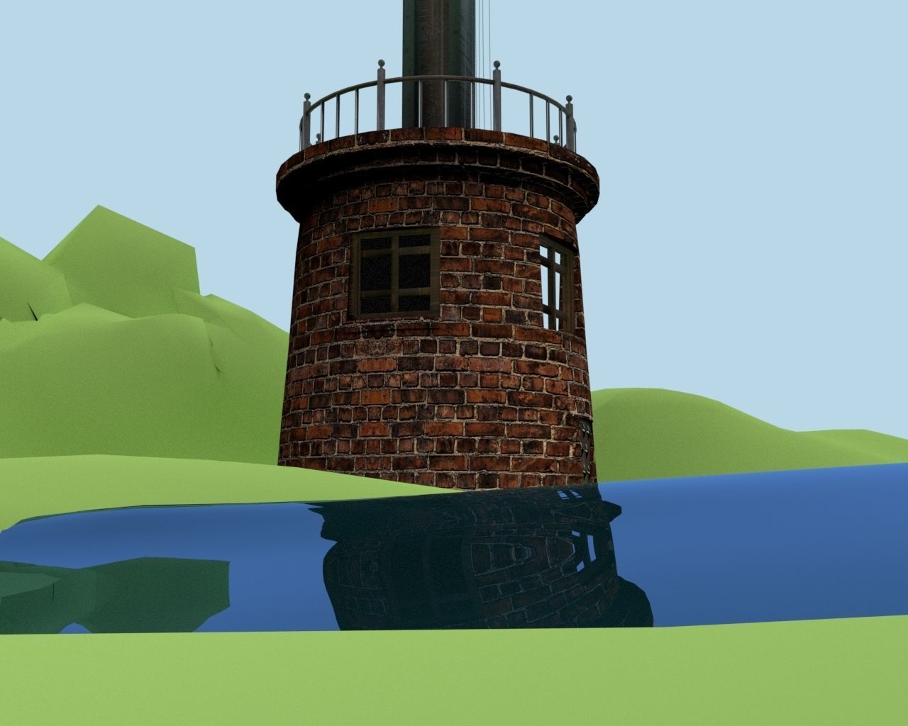 3D model Optical telegraph | CGTrader