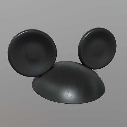 CC0 - Mouse Ears free VR / AR / low-poly 3D model | CGTrader