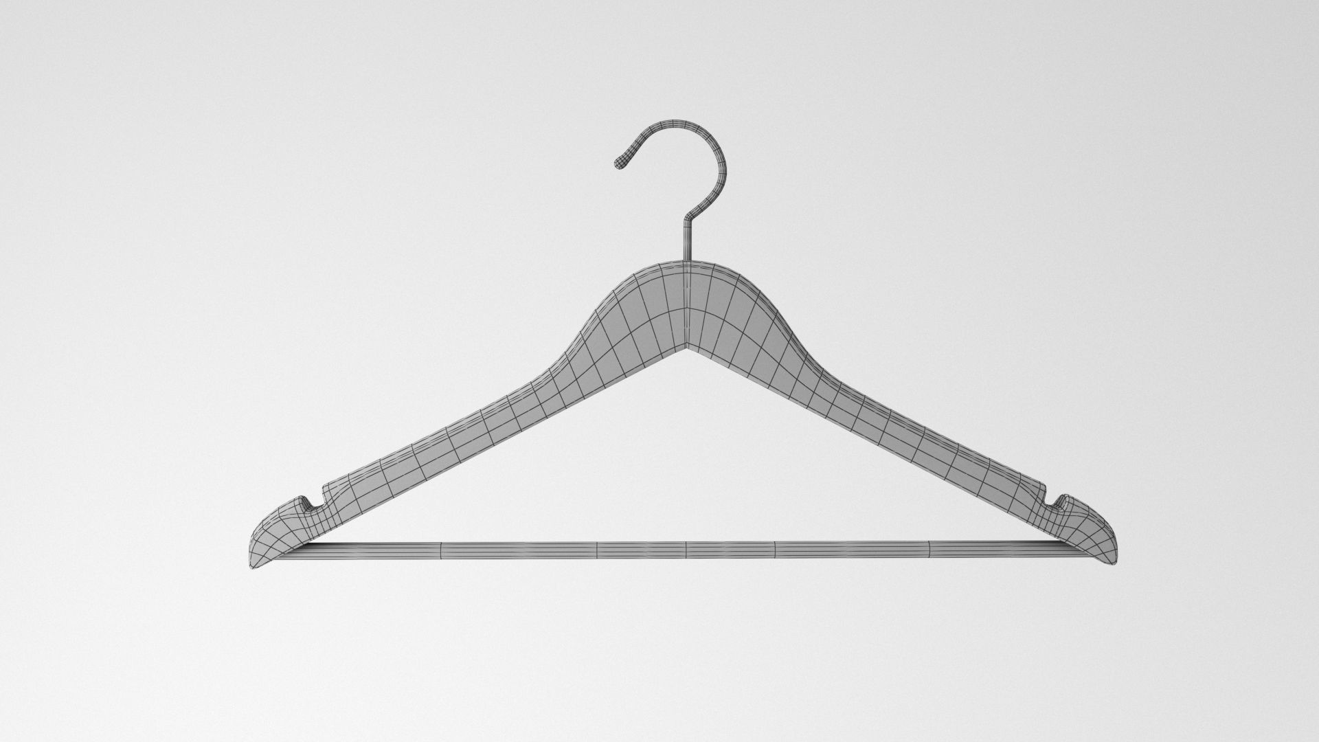 clothes hanger free 3D model | CGTrader