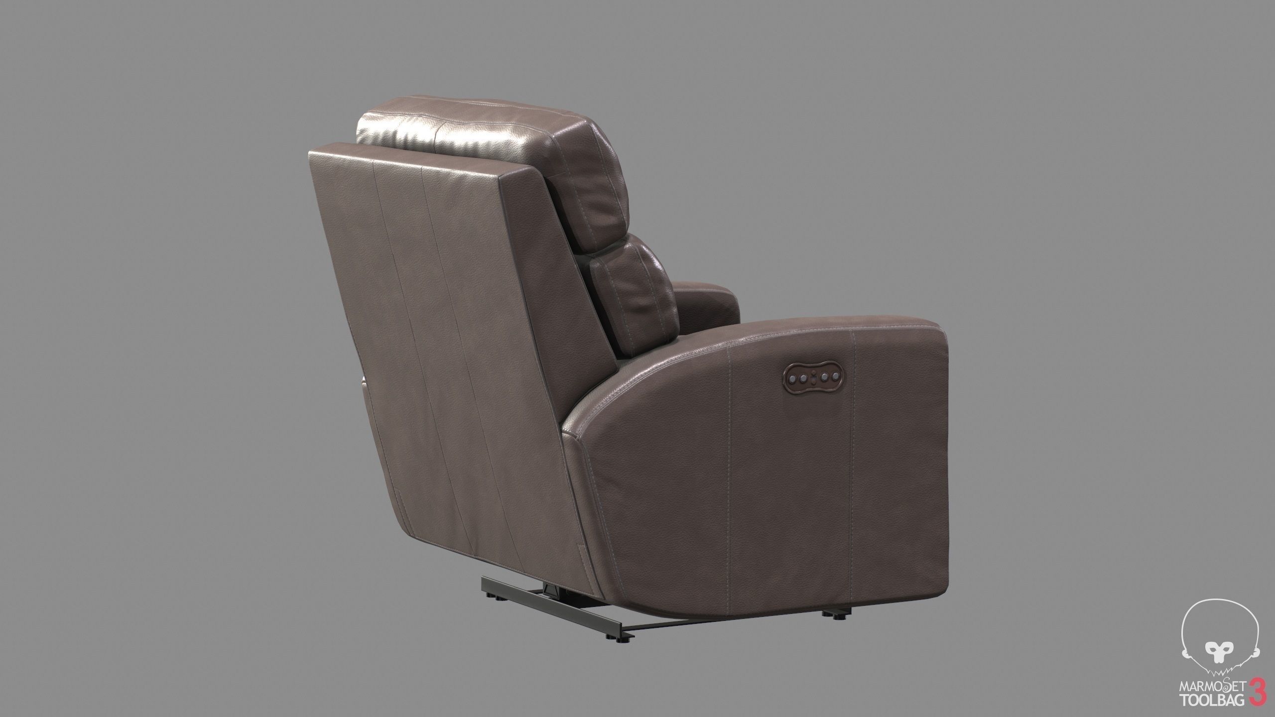 3D model Power Recliner VR mid-poly model VR / AR / low-poly | CGTrader