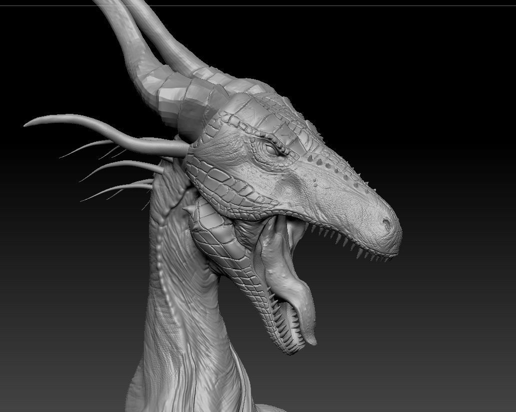 Dragon free 3D model | CGTrader