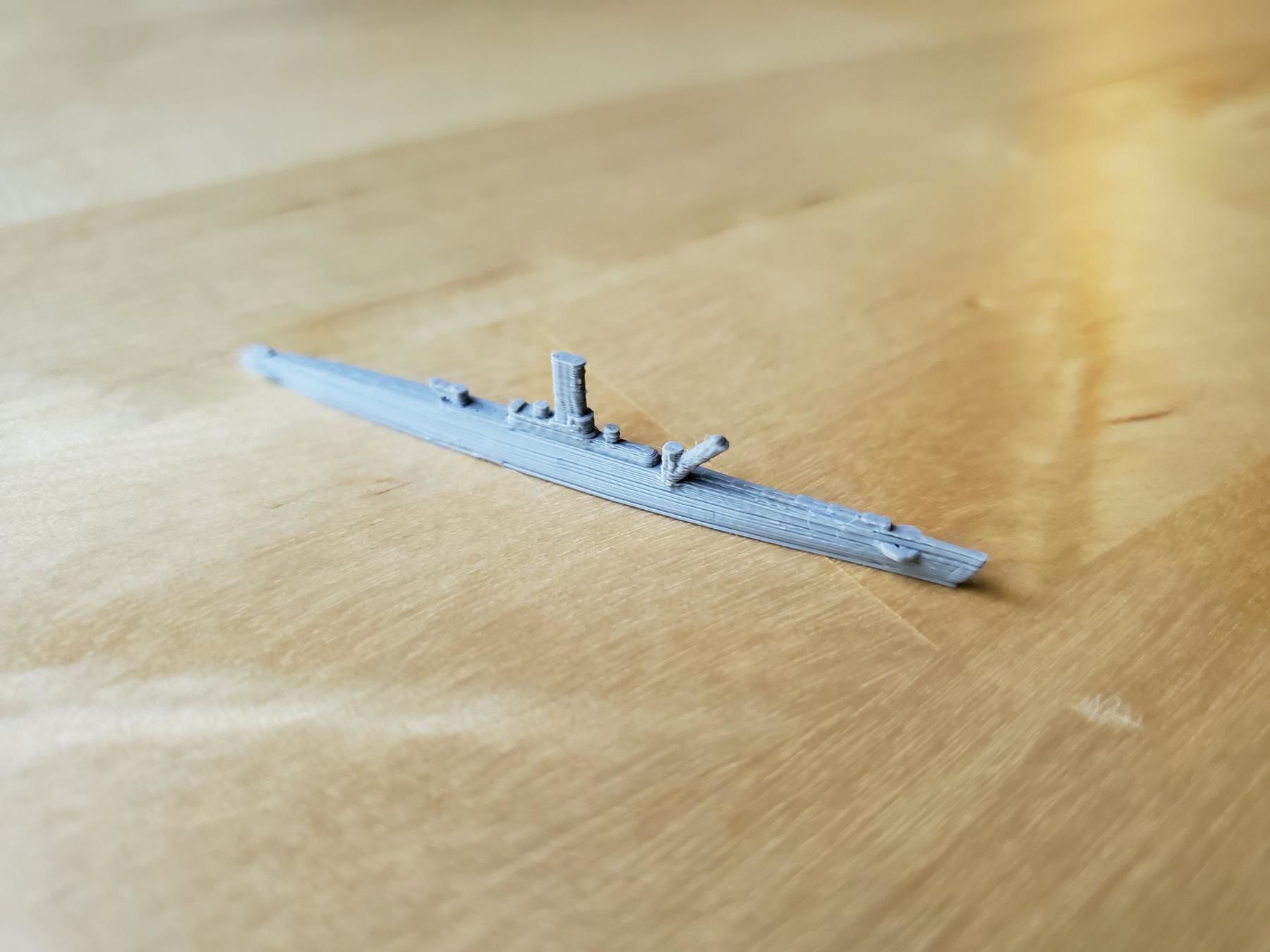 Japanese Type B Submarine free 3D model 3D printable | CGTrader