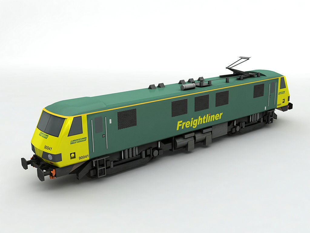 3D model Class 90 Locomotive Freightliner VR / AR / low-poly | CGTrader