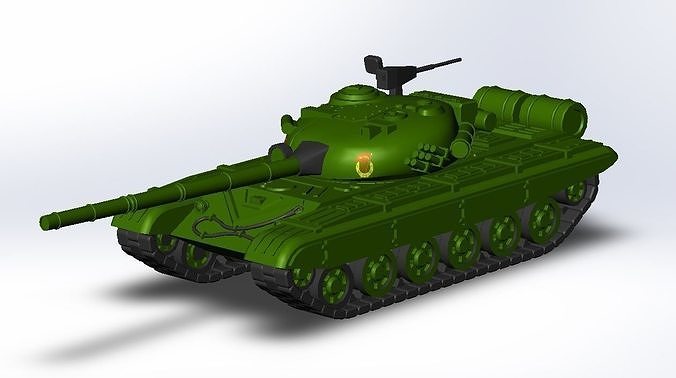 T-72 model for print 3D model 3D printable | CGTrader
