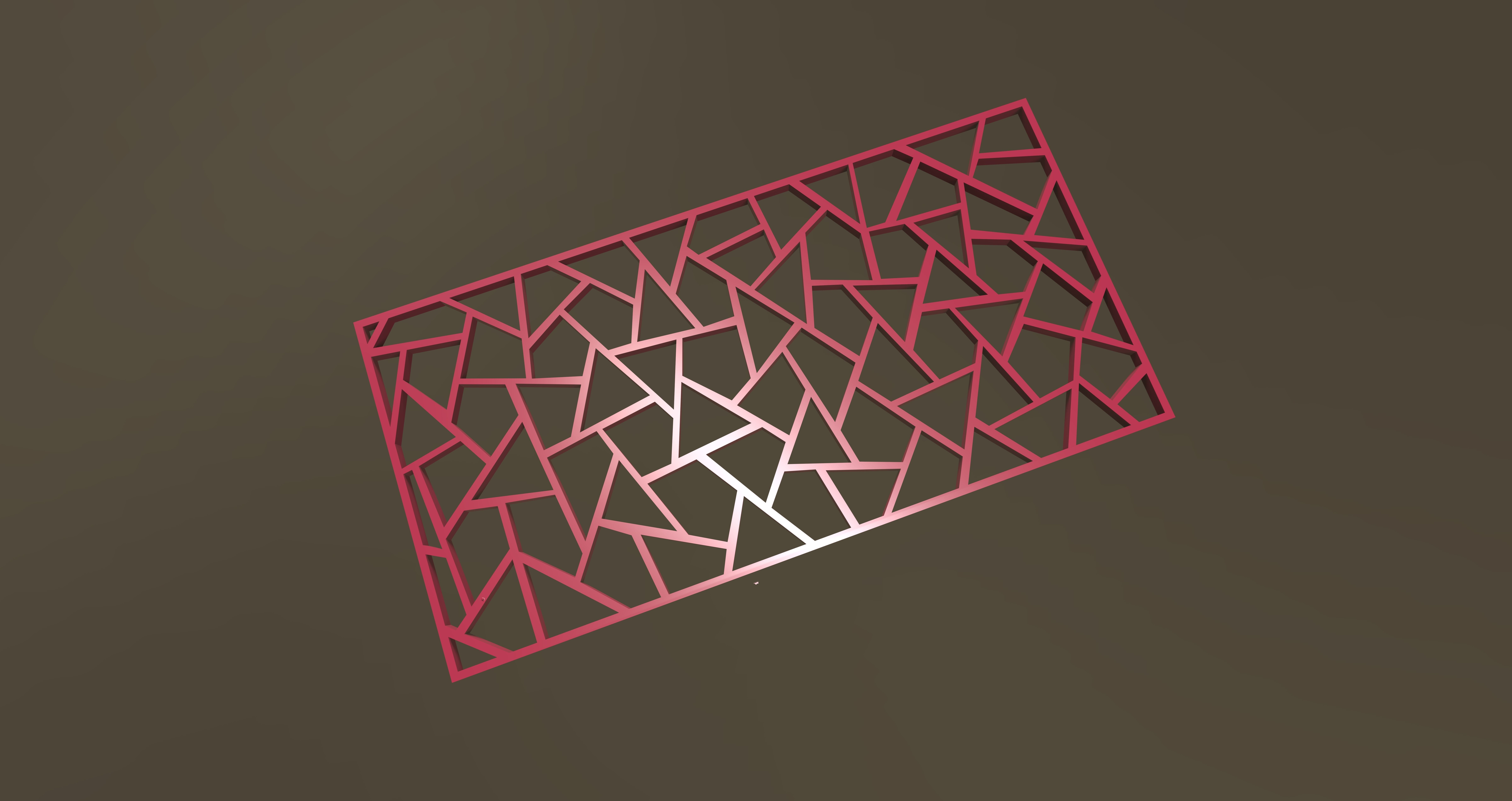 Geometric Panels 3D model | CGTrader
