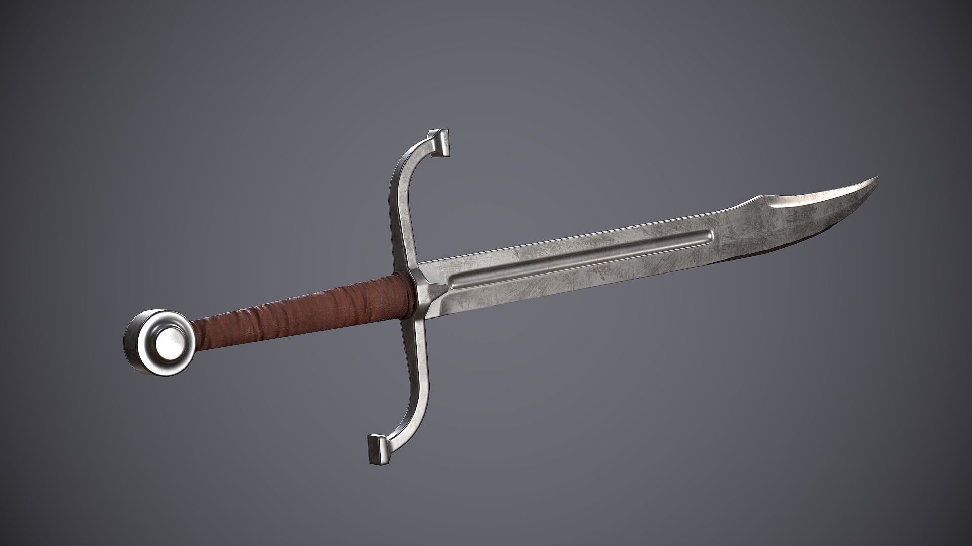 3D model Falchion VR / AR / low-poly | CGTrader