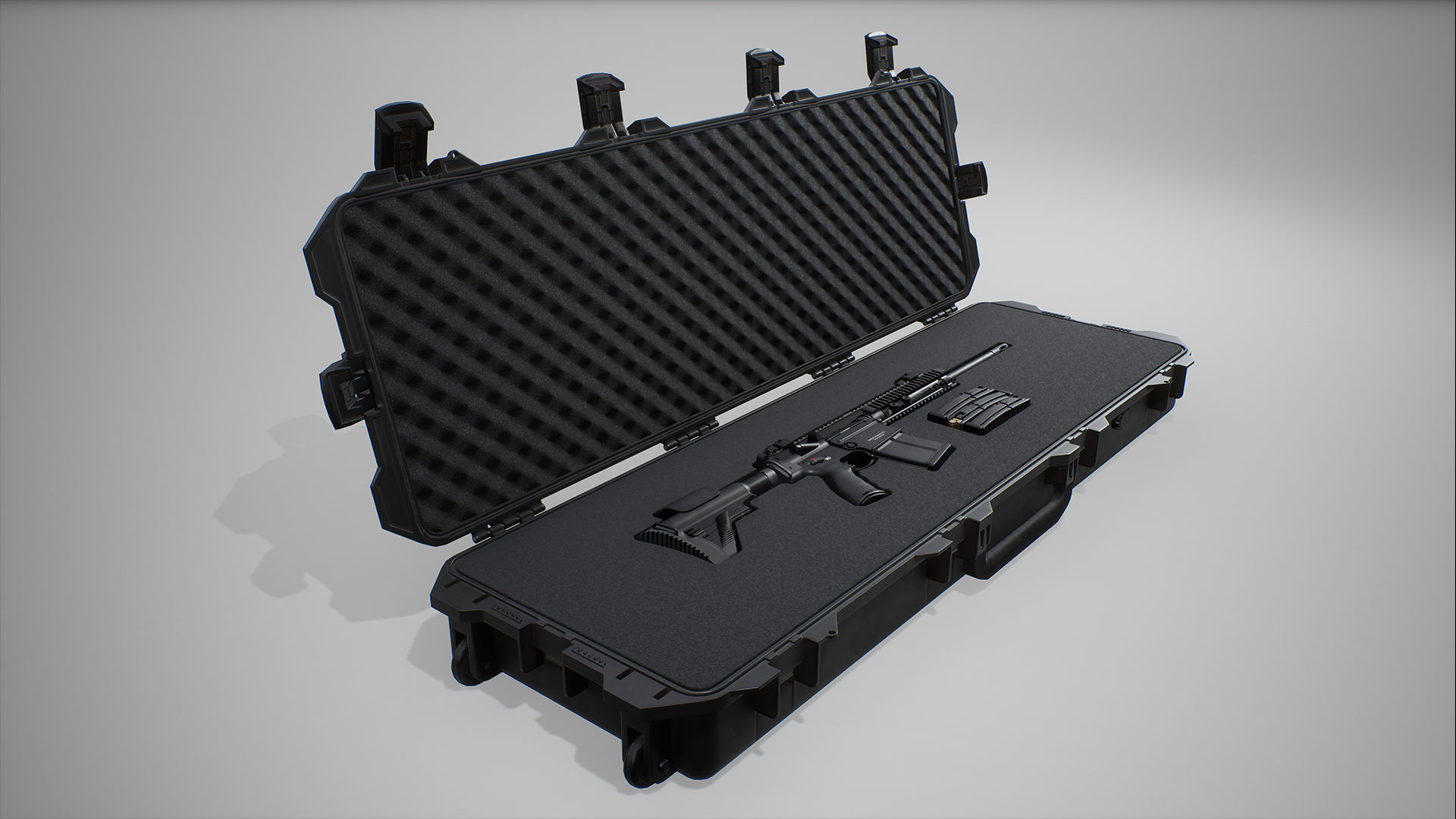 3D model HK417 - MR762 - Animated FPS Weapon for Unreal Engine VR / AR ...