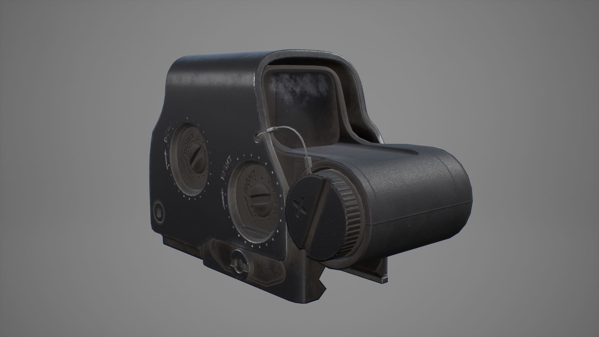 3d Model Weapon Mods Vol 1 Fps Gun Attachments For Unreal Engine Vr