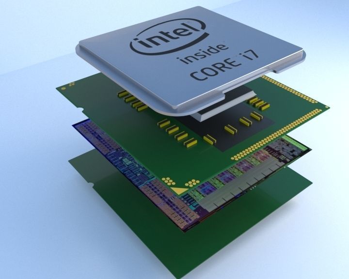 Intel Core i7 920 Animation 3D model animated | CGTrader