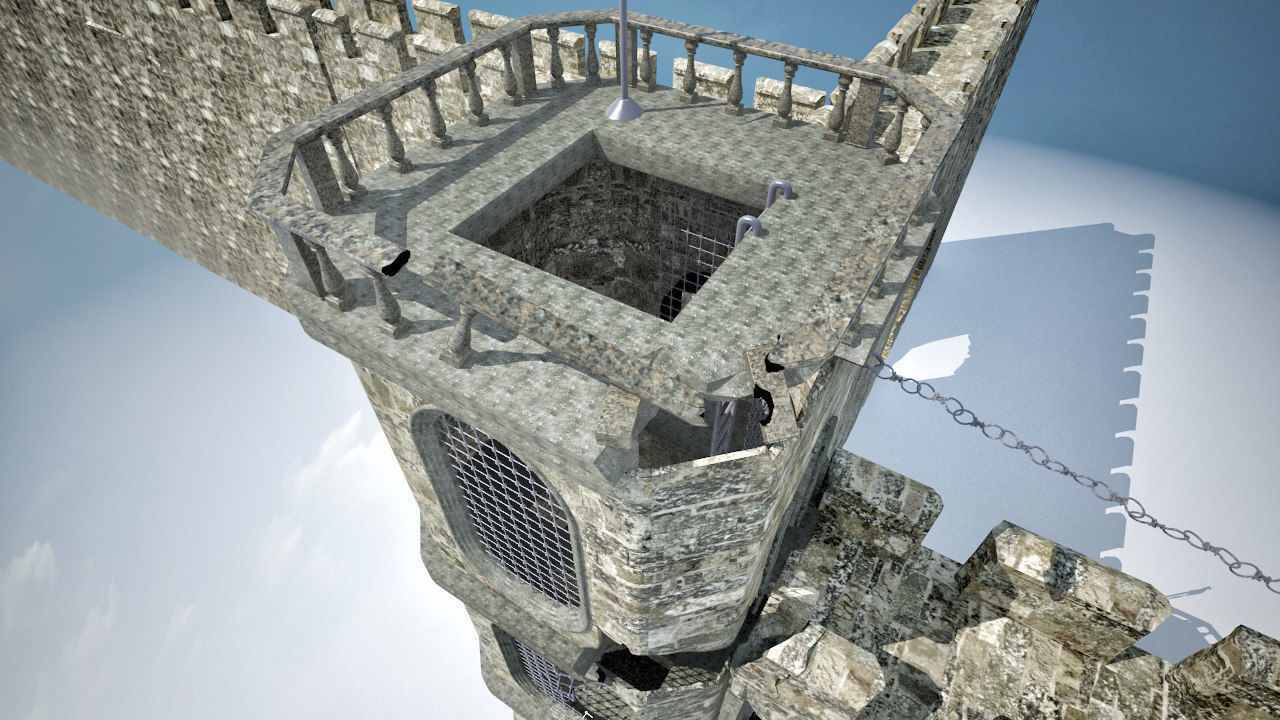 Castle Walls 3D model | CGTrader