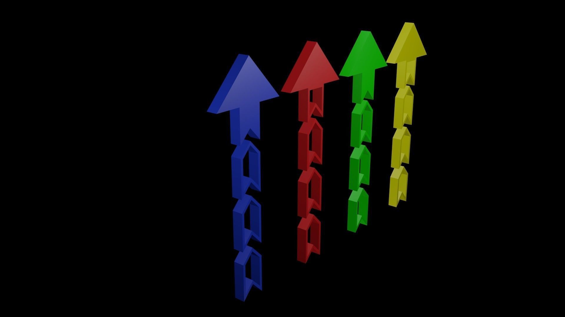 3D model Low poly arrow 30 VR / AR / low-poly | CGTrader
