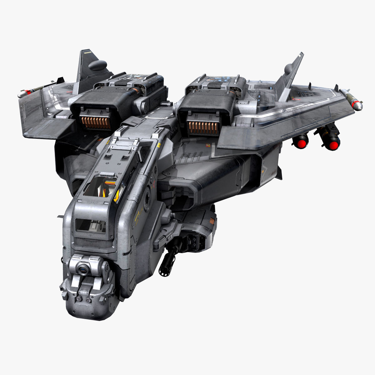 3D model A-30 Thunderbolt NAVY VR / AR / low-poly | CGTrader