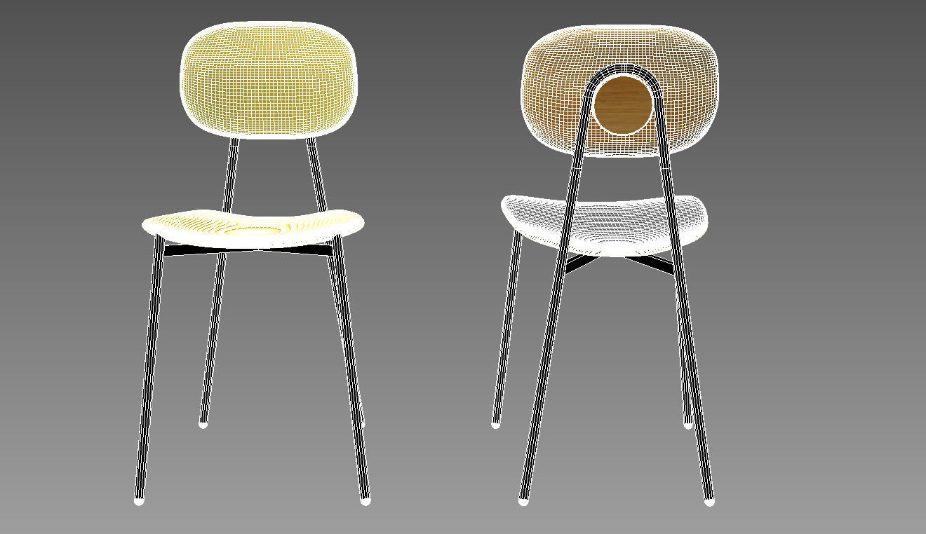 Pointhouse TATA Technopolymer chair 3D model | CGTrader