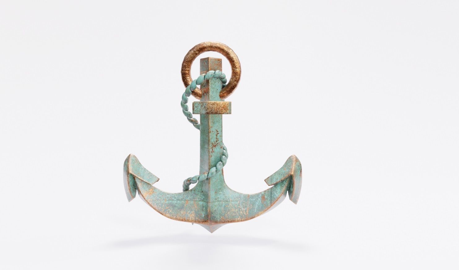 3D model ship Anchor VR / AR / low-poly | CGTrader