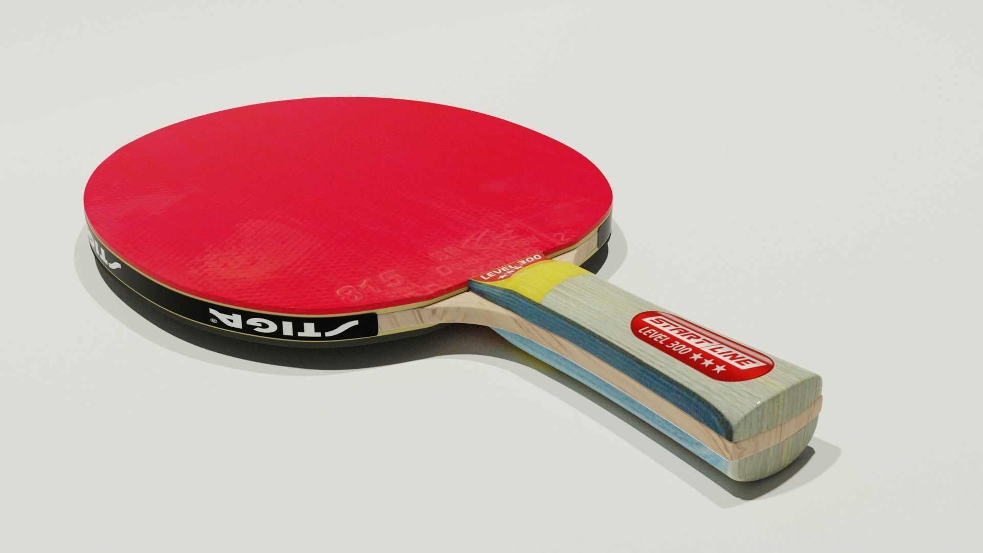 Table tennis racket 3D model 3D model | CGTrader