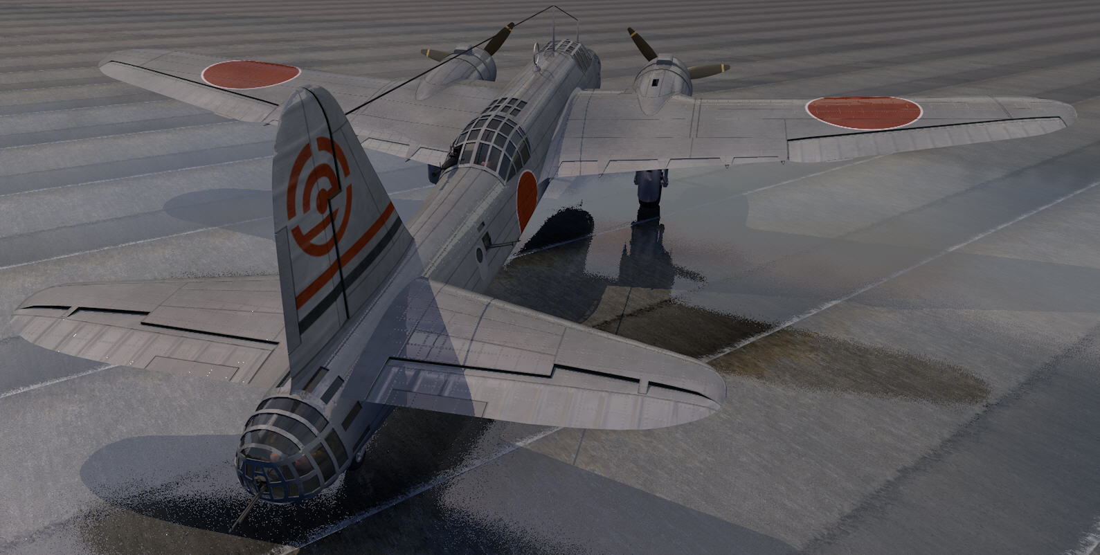 Nakajima Ki-49 Donryu - aka Helen 3D model | CGTrader