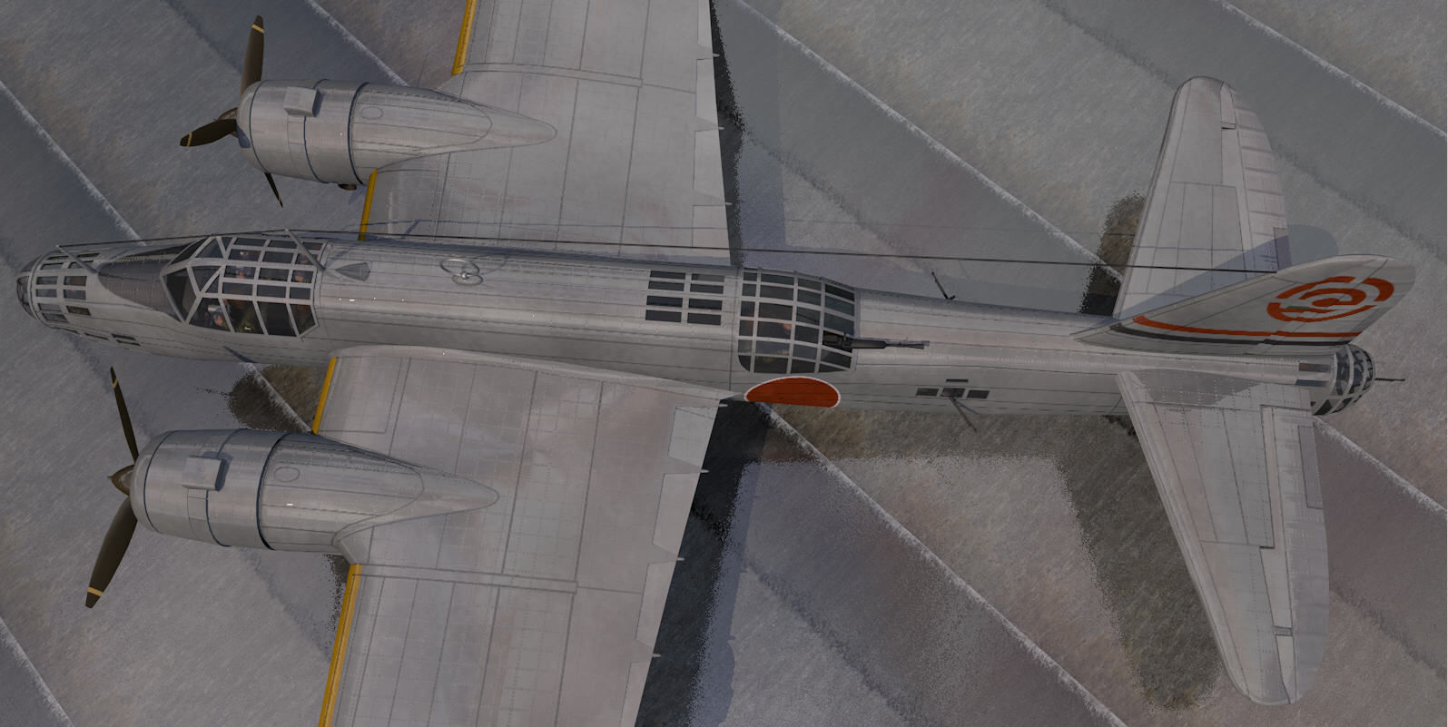 Nakajima Ki-49 Donryu - aka Helen 3D model | CGTrader