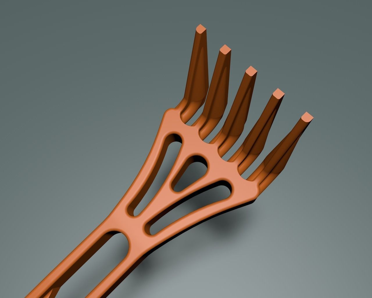 Back scratcher for any use free 3D model 3D printable | CGTrader