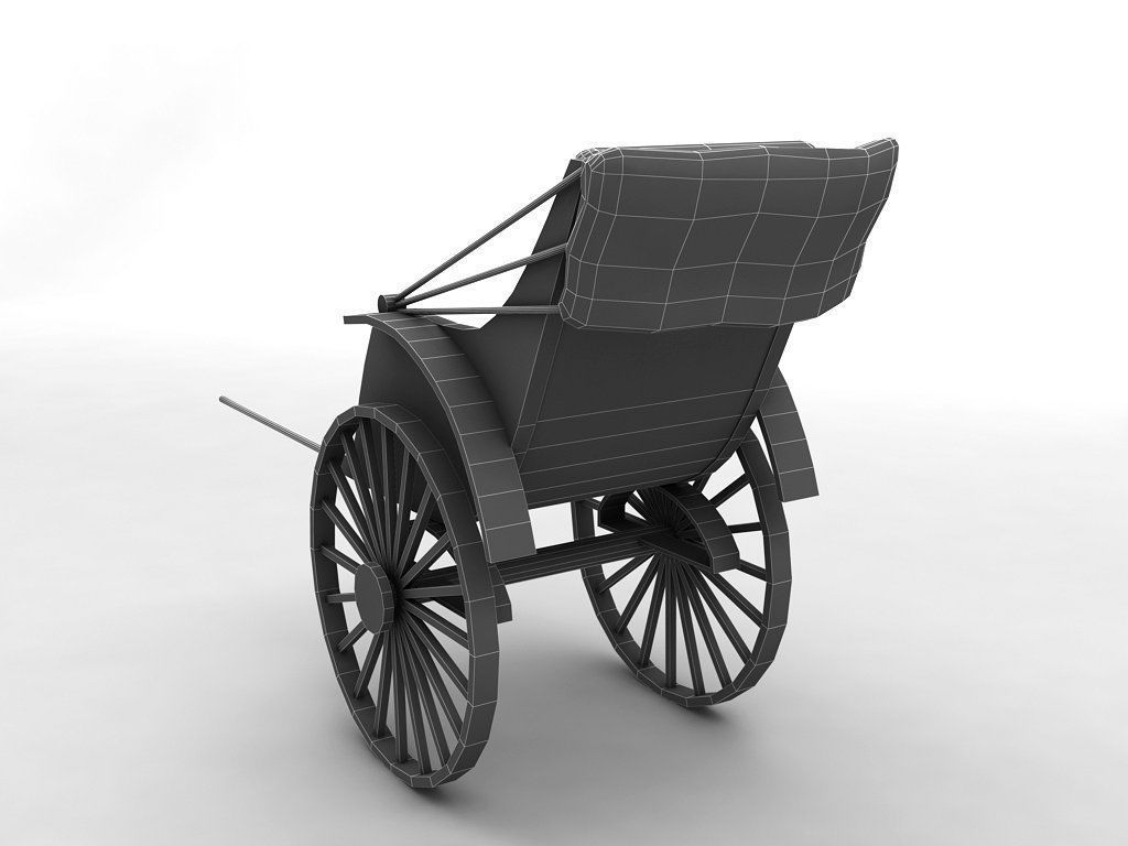3D model Walking Rickshaw VR / AR / low-poly | CGTrader