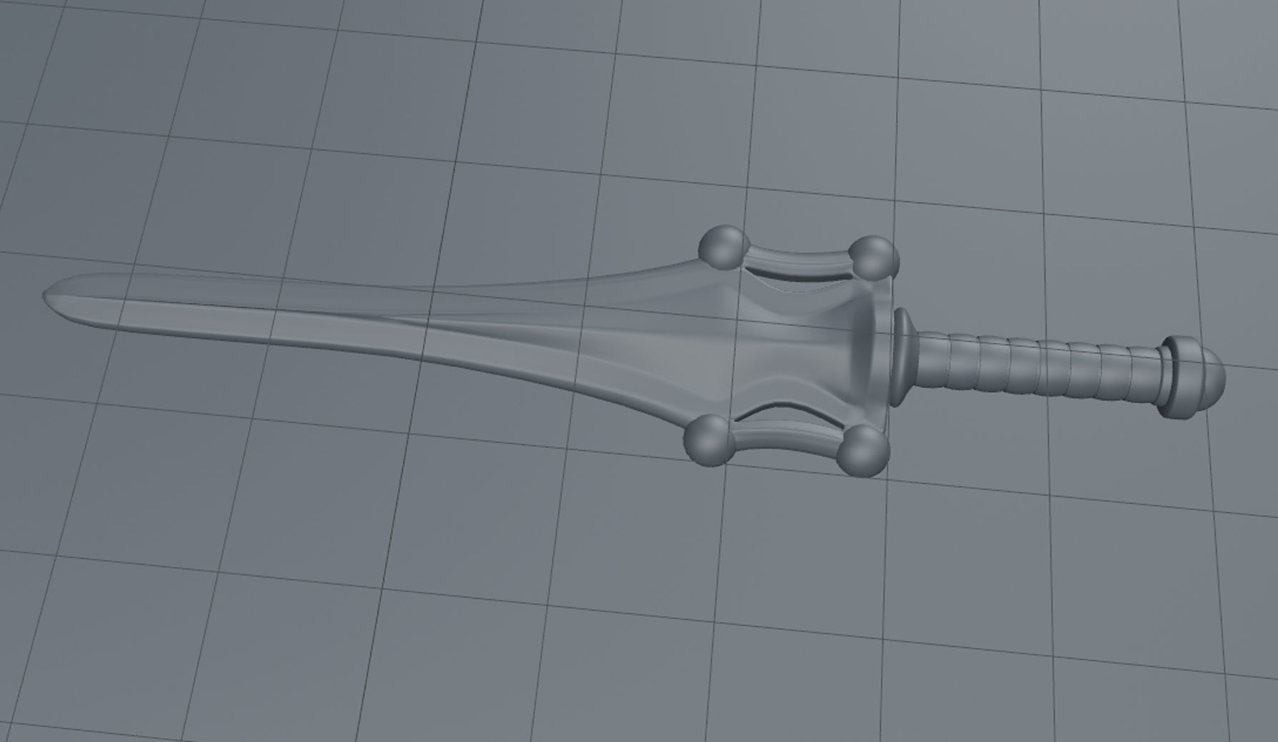 MOTU HE-MAN and SHE-RA Sword 3D model | CGTrader